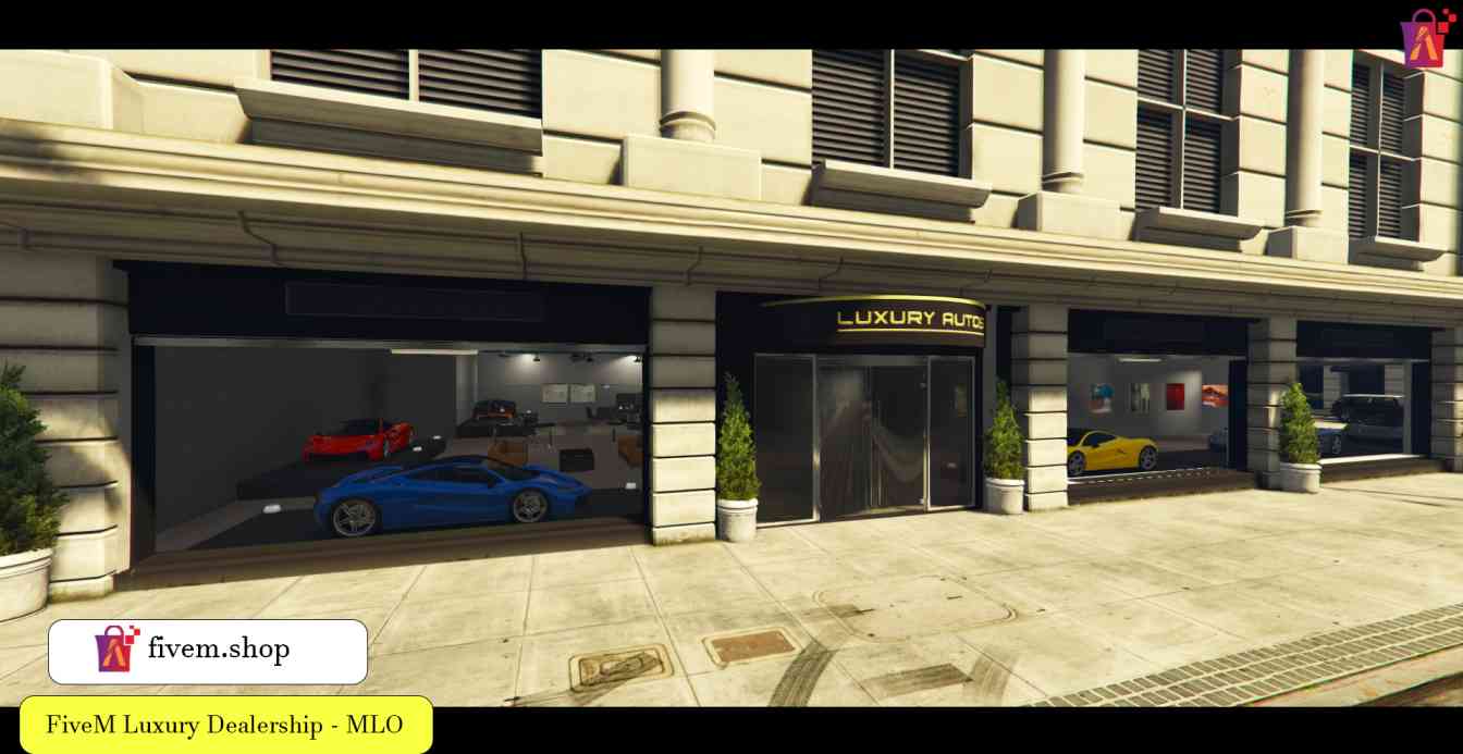 FiveM Luxury Dealership - Elevate Your Roleplay Experience
