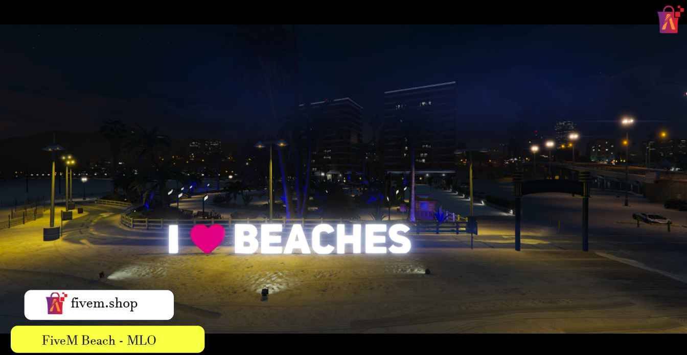FiveM Beach MLO V3: Vibrant Seaside Roleplay Experience