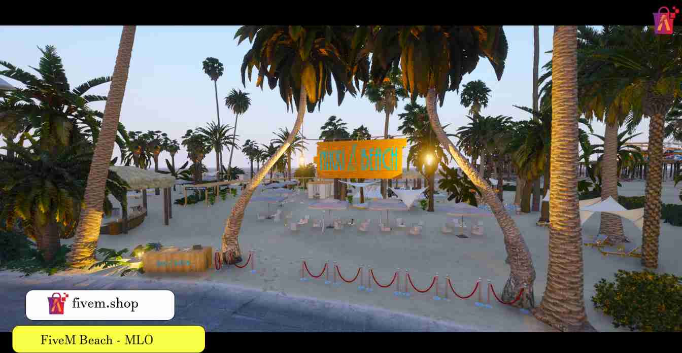 FiveM Beach MLO - Best Virtual Beach And Experience
