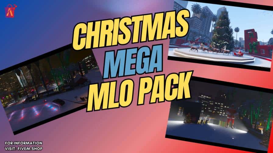 FiveM Christmas MLO Pack - Festive Wonderland Mod