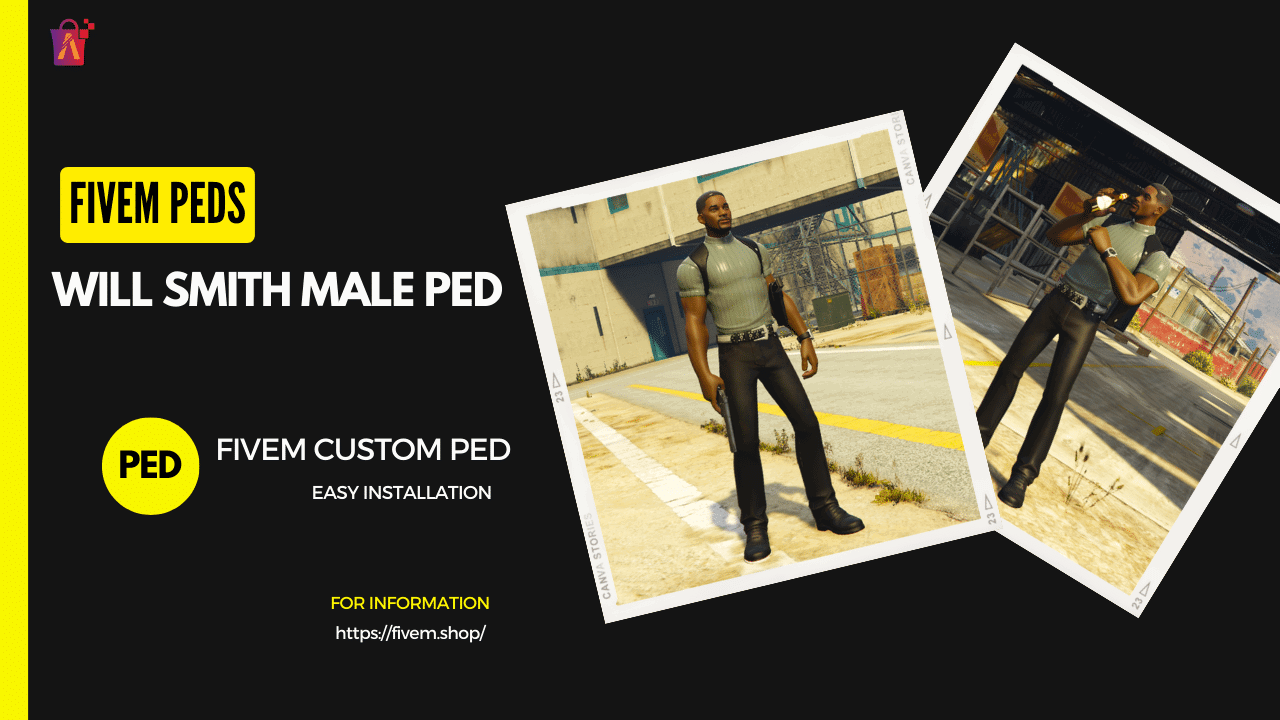 FiveM Will Smith Male Ped - Ultimate Custom Character