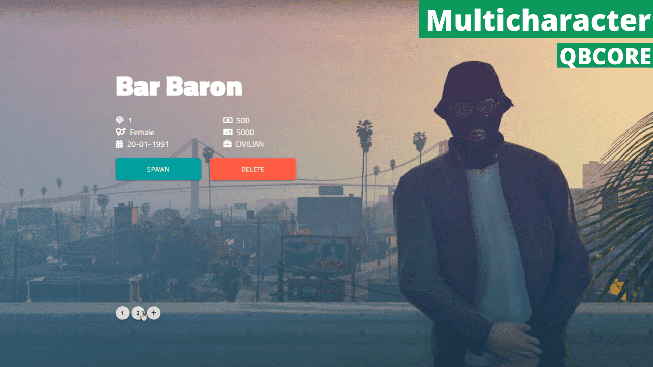 QBCore Multicharacter V2 for FiveM | Advanced Script System