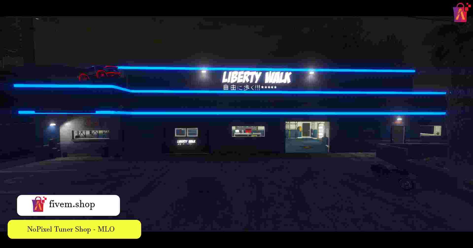 Tuner Shop MLO for FiveM - Ultimate Mechanic Experience