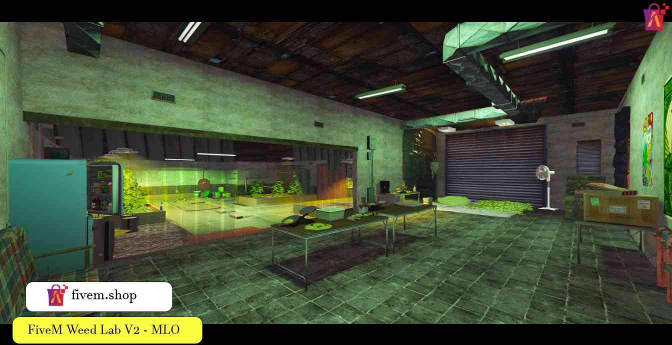 FiveM Weed Lab V2 || Immersive Cannabis Experience
