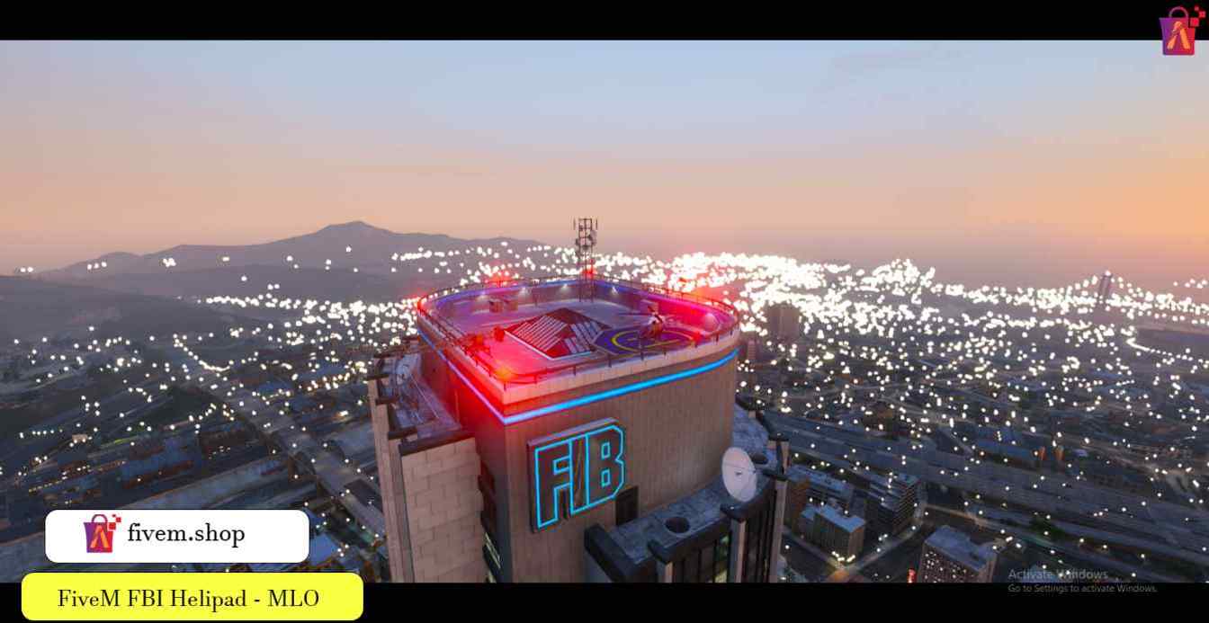 FiveM FBI Helipad MLO - Enhance Your Roleplay Experience