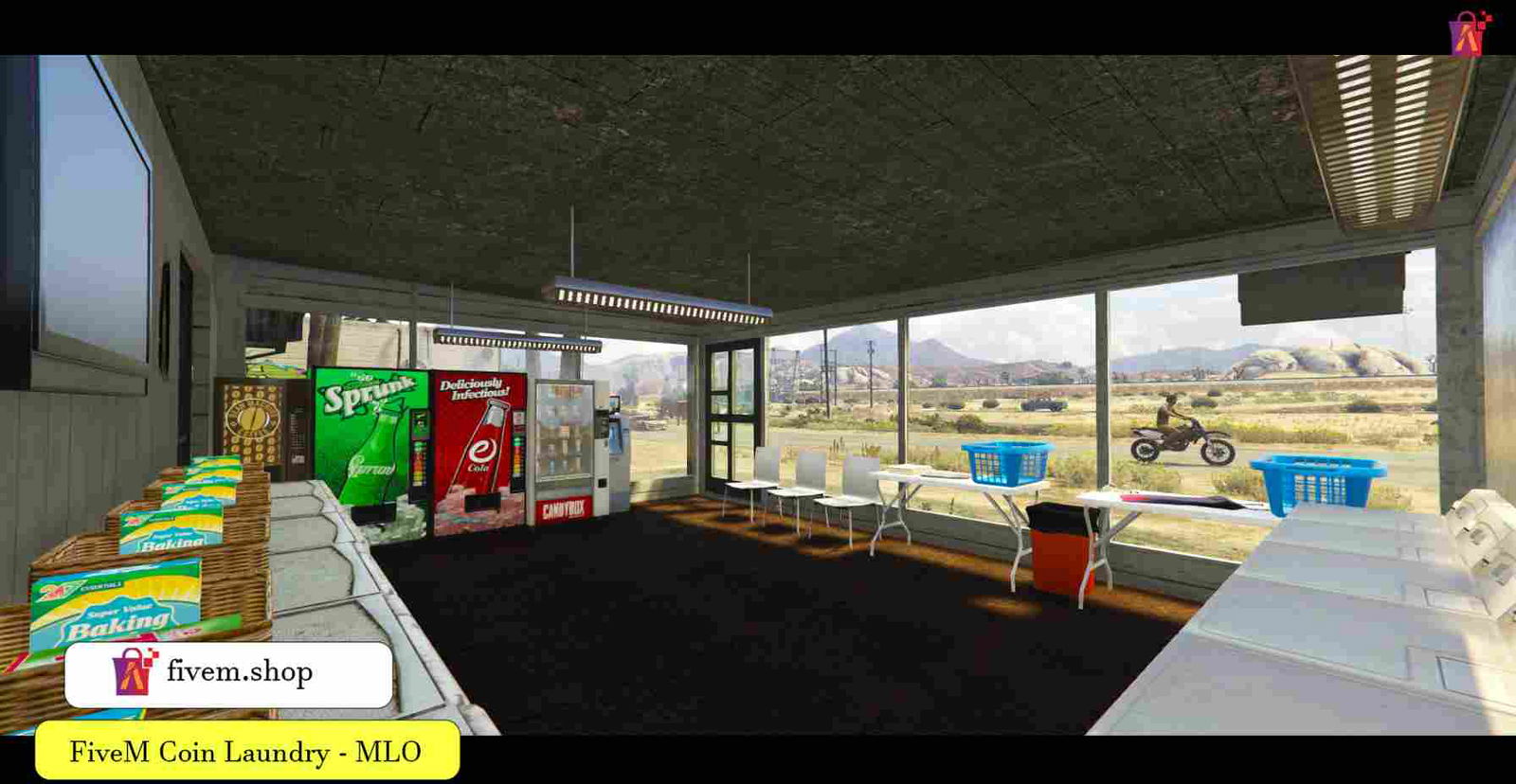 FiveM Coin Laundry MLO - Boost Your Roleplay Experience