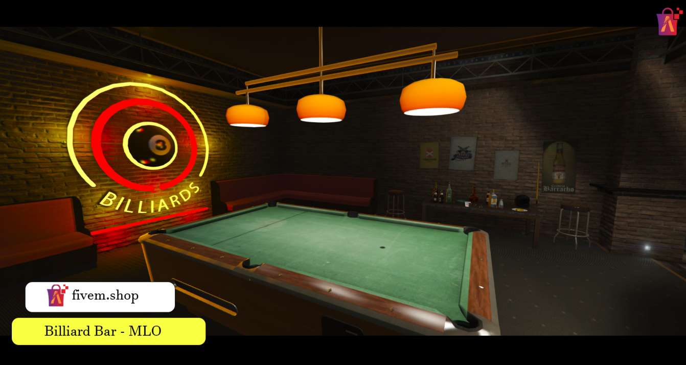 Billiard Bar MLO | FiveM Bar MLO - Top Gaming Venue