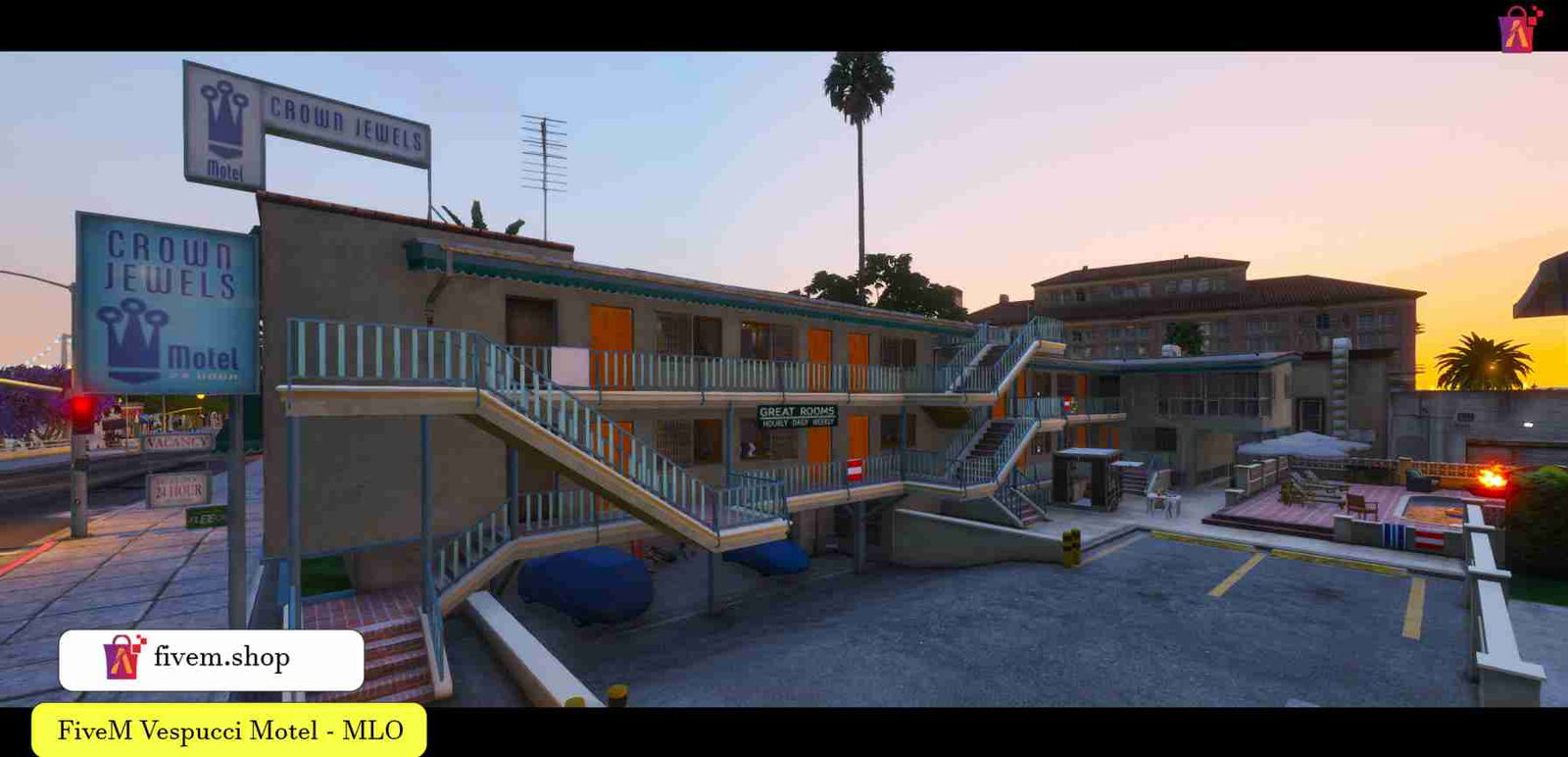 FiveM Vespucci Motel MLO - Enhance Your FiveM Experience
