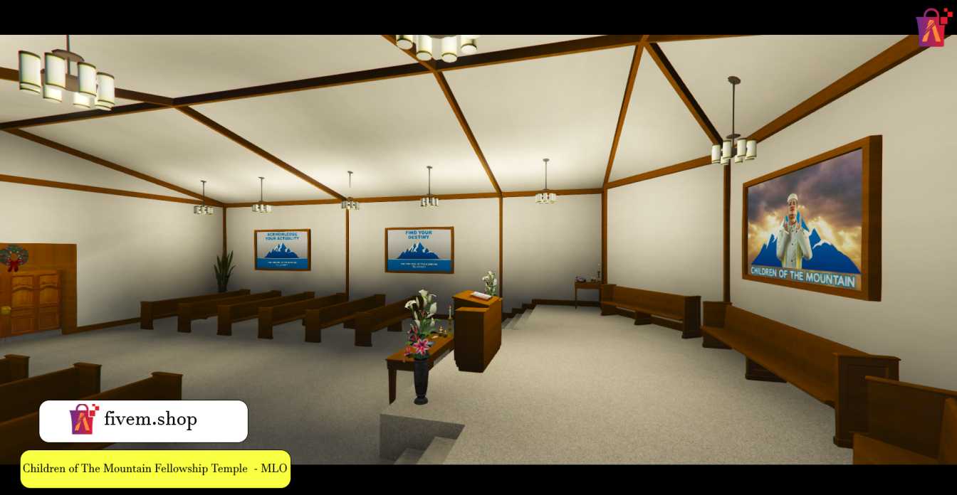 FiveM Church MLO V4: Explore a Serene Sanctuary Spiritual