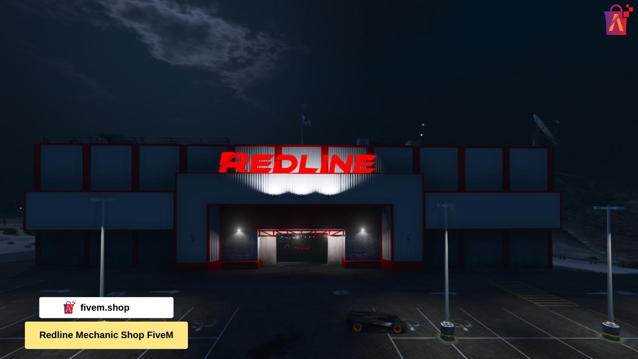 Redline Mechanic Shop FiveM - Immersive Roleplay Space