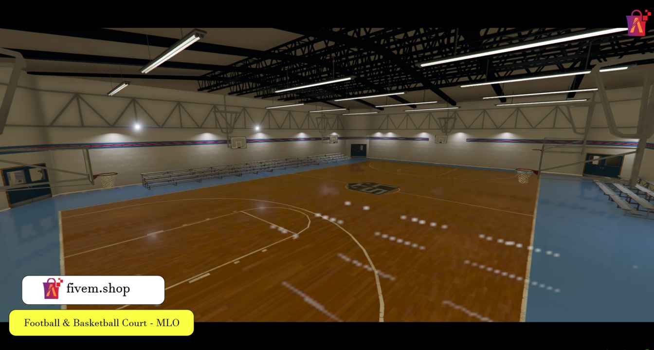 Football and Basketball Court MLO for FiveM Servers