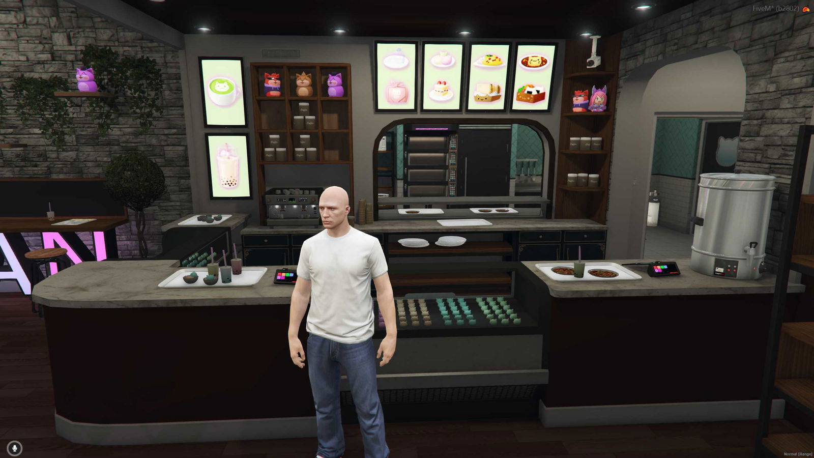 FiveM uwu Cafe - A Unique Cat Cafe Best Experience