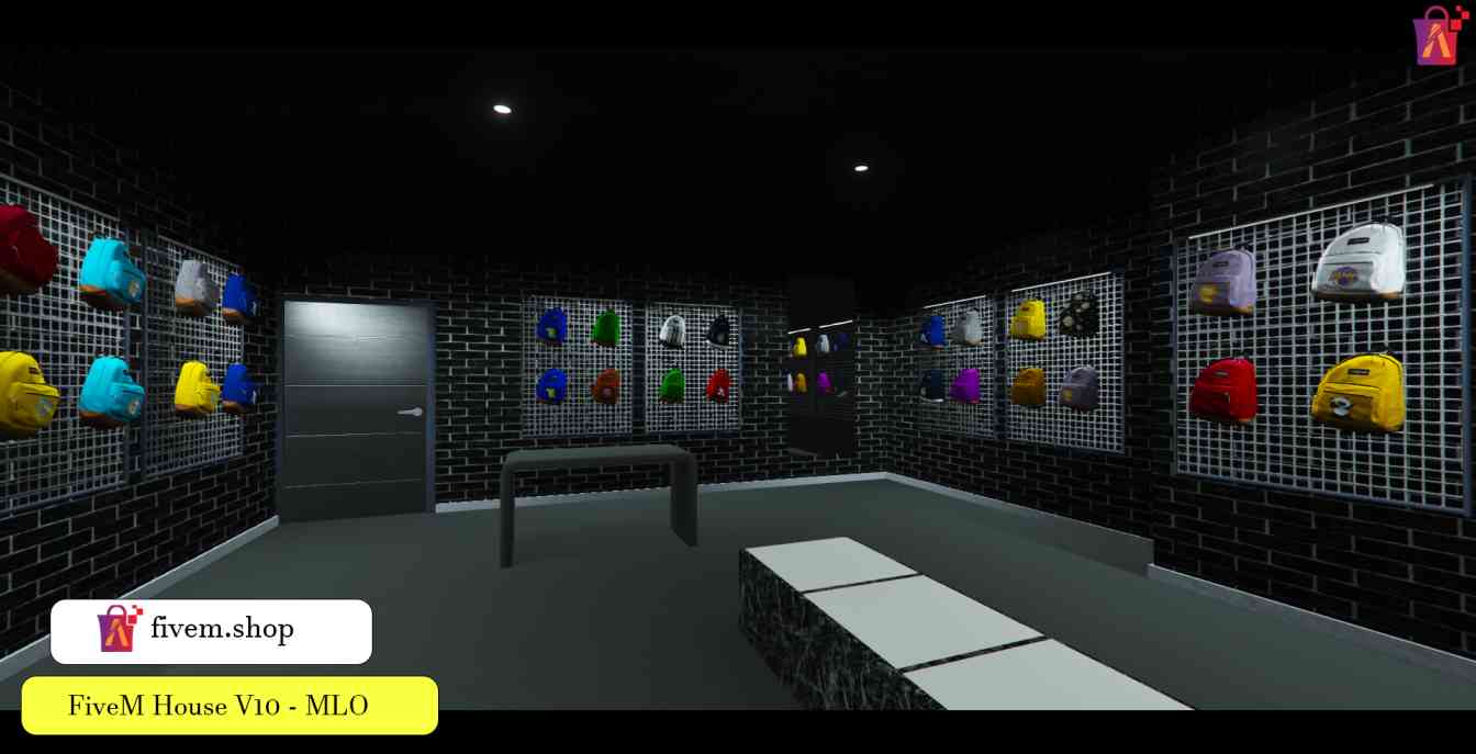 FiveM Backpack Shop MLO | Explore Virtual Backpacks