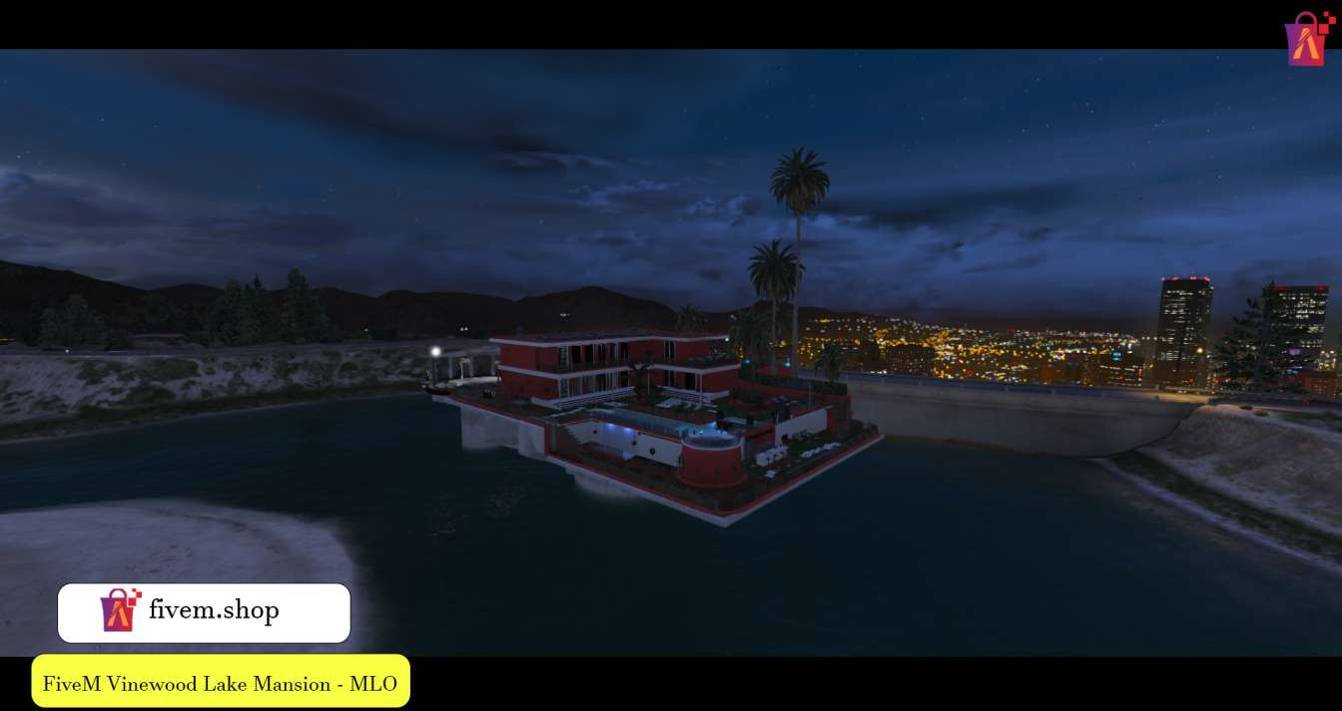 FiveM Vinewood Lake Mansion MLO | Luxurious Roleplay