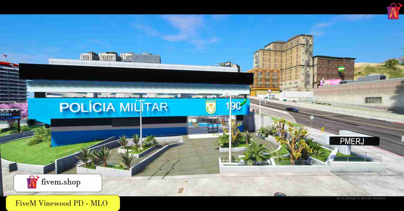 FiveM Vinewood PD MLO – Immersive Police Experience