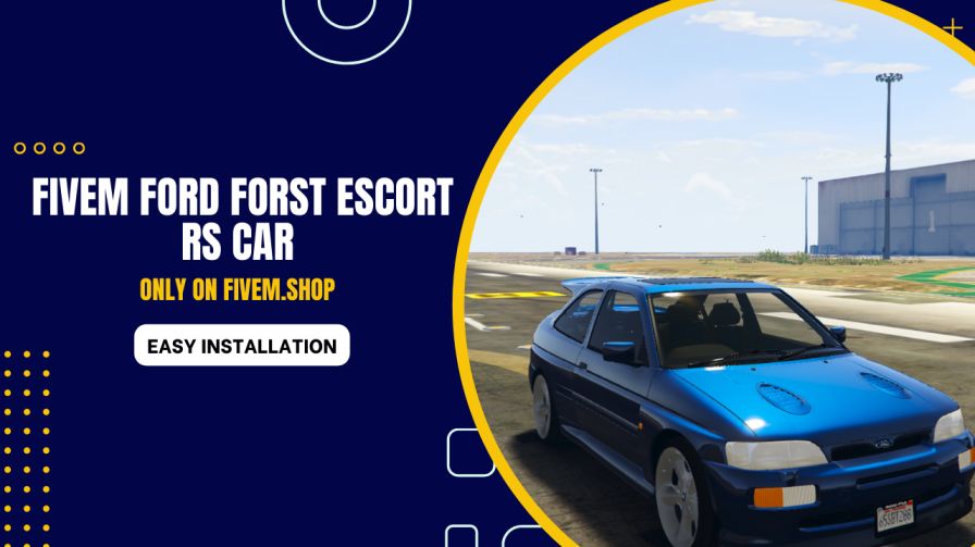 FiveM Ford Forst Escort RS Car: Turbocharged Rally Power
