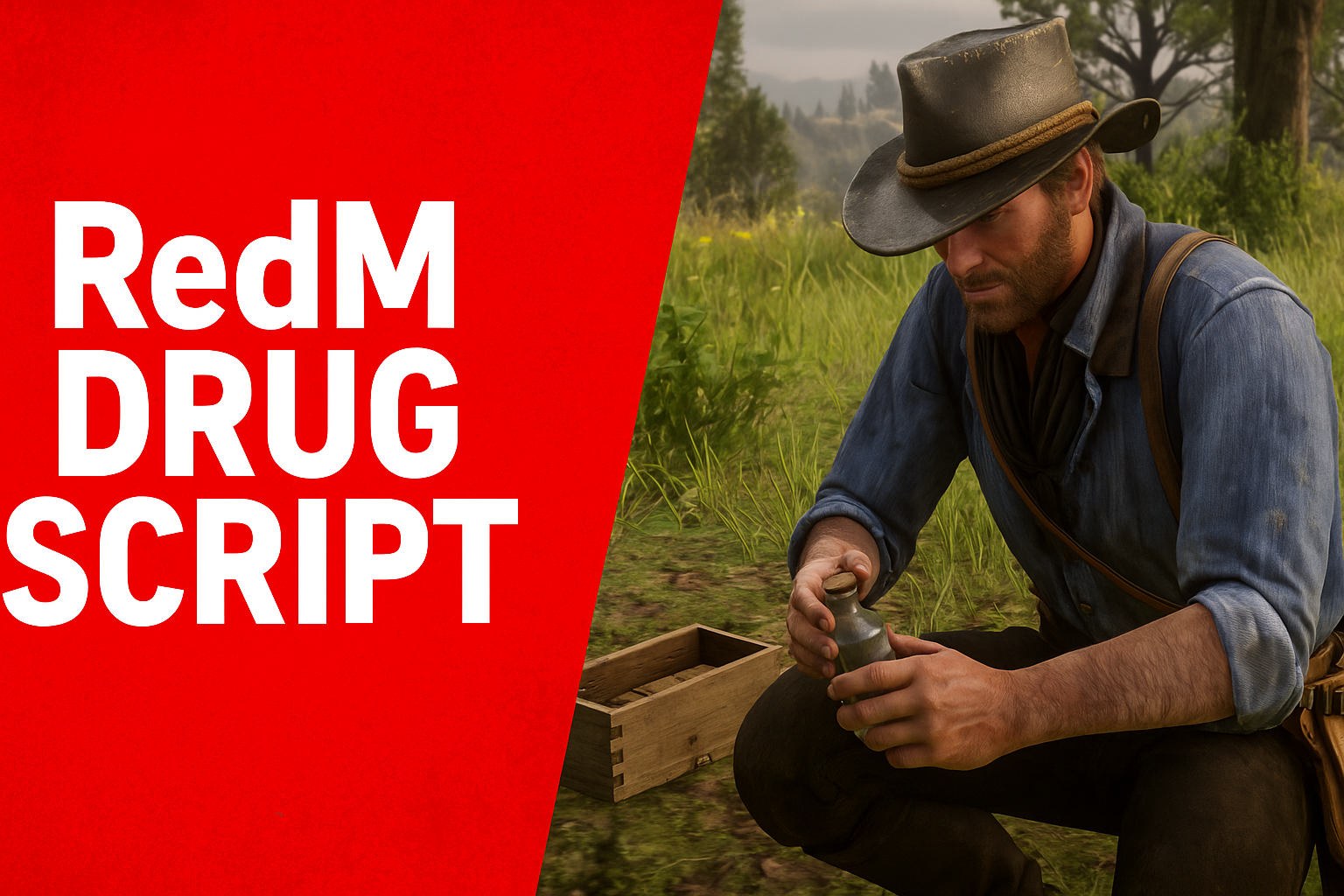 Advanced RedM Drug Script – Immersive Roleplay Enhancement