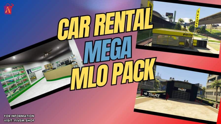 FiveM Car Rental MLO Pack - Unmatched Gaming Experience