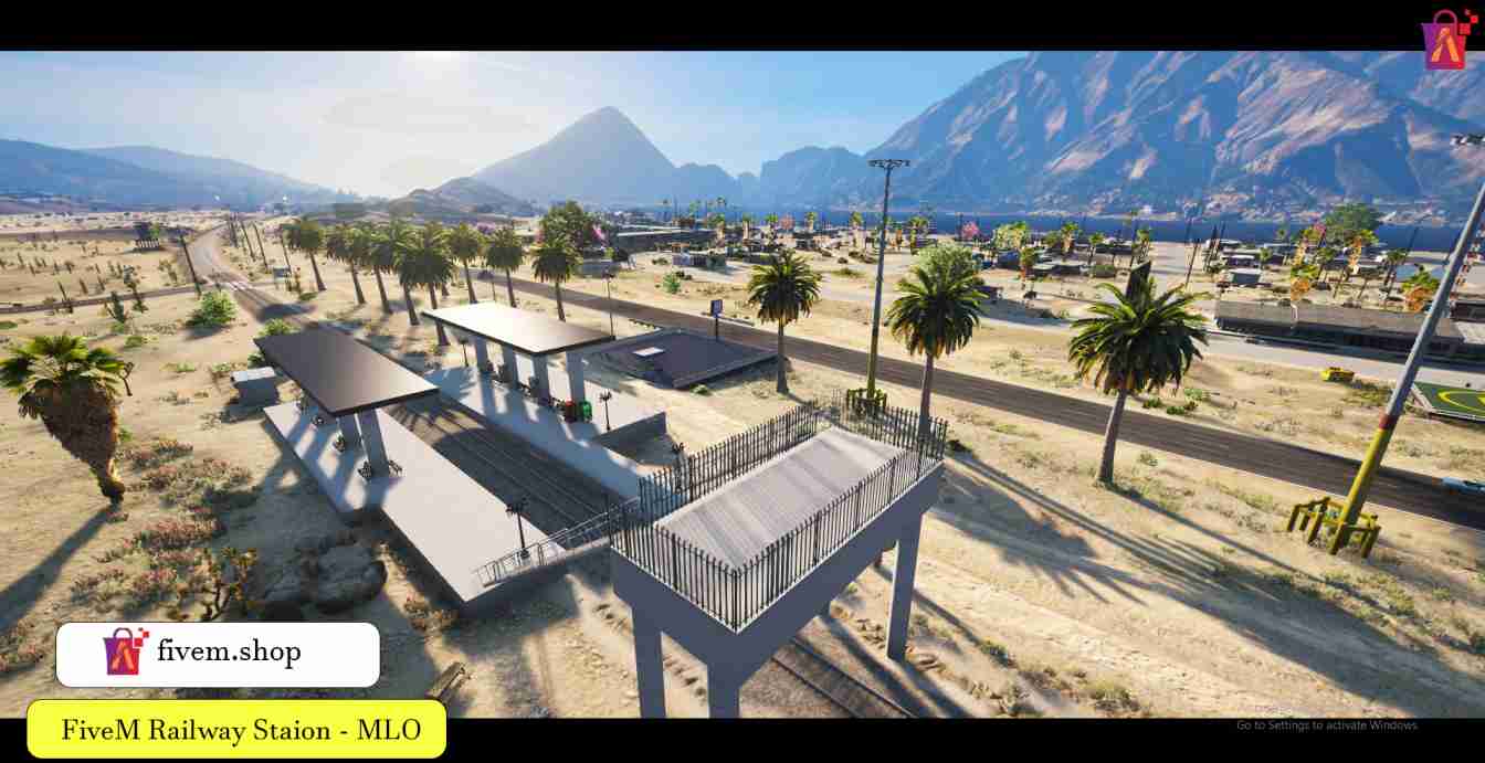 FiveM Railway Station MLO: Enhance Game Realism & Design