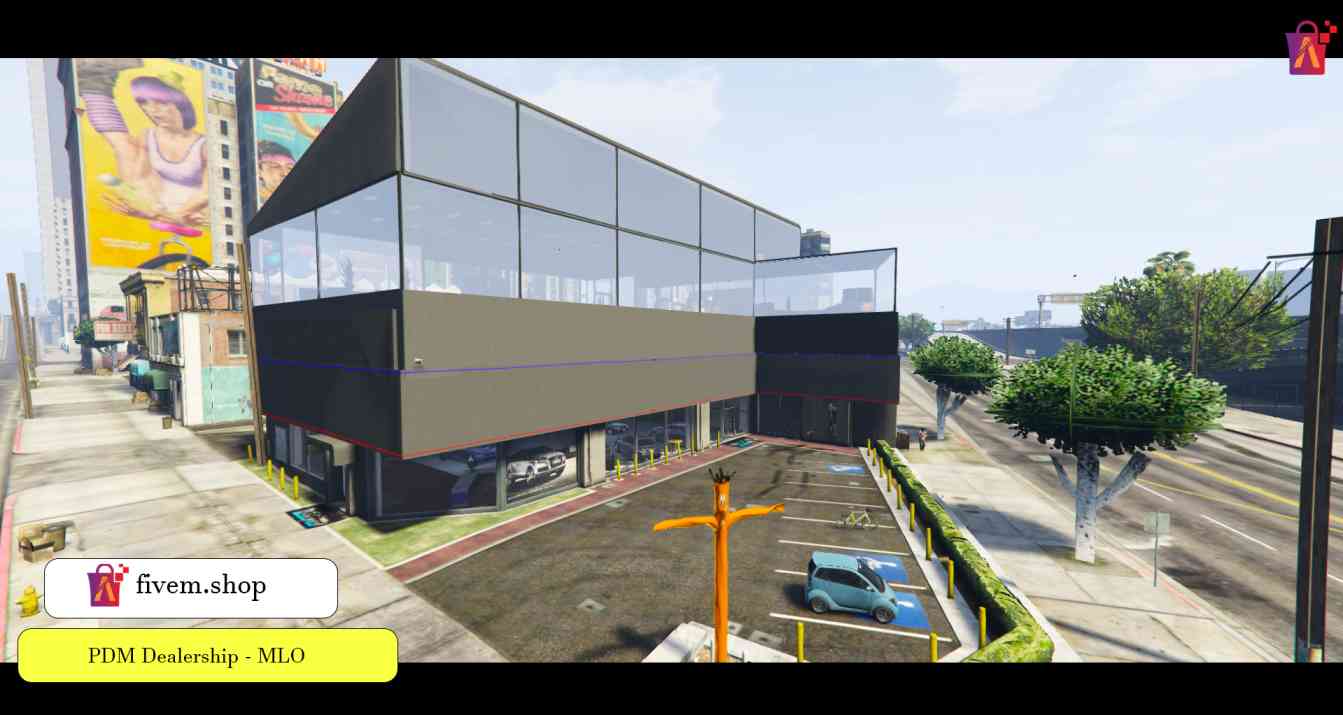 PDM Dealership MLO: Explore Luxury Cars in FiveM Now
