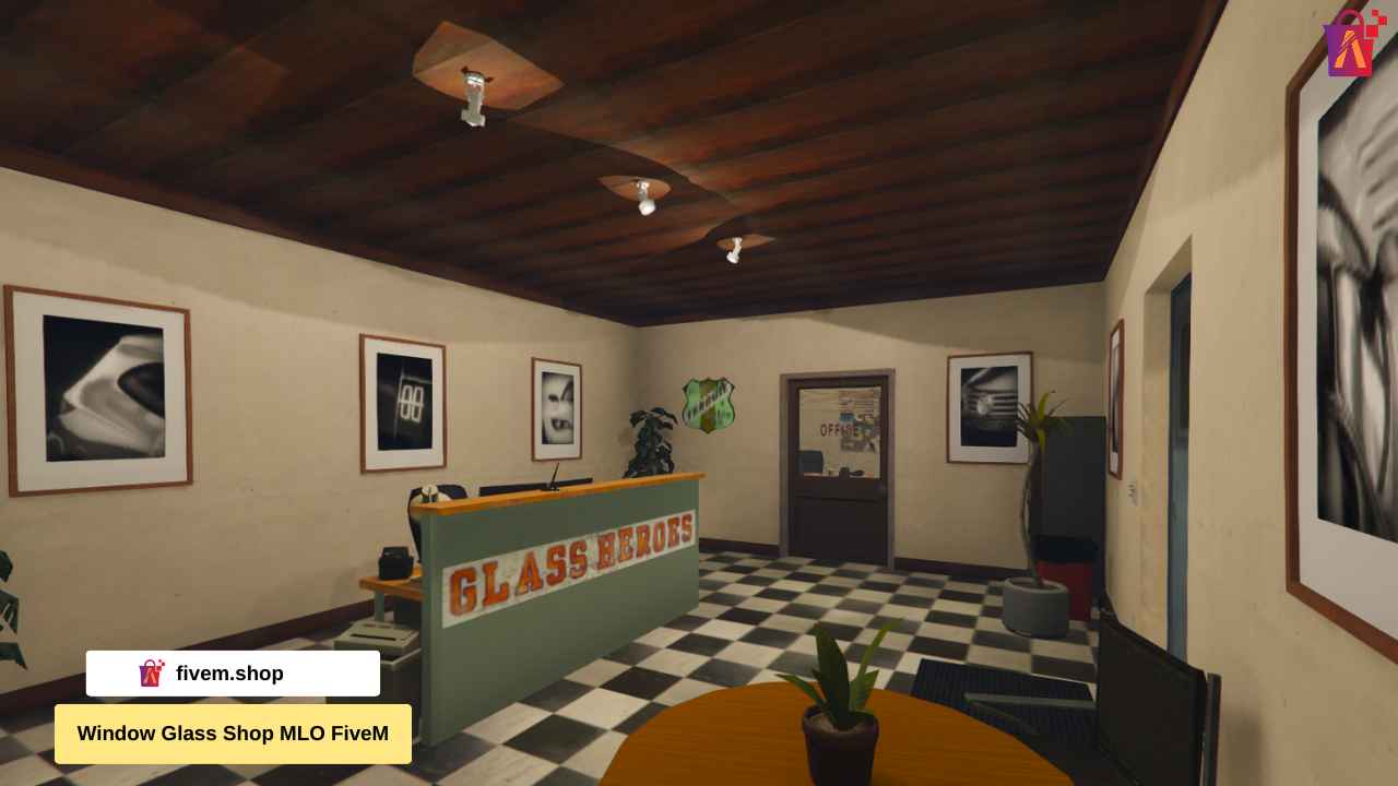 Window Glass Shop MLO FiveM for Realistic Roleplay