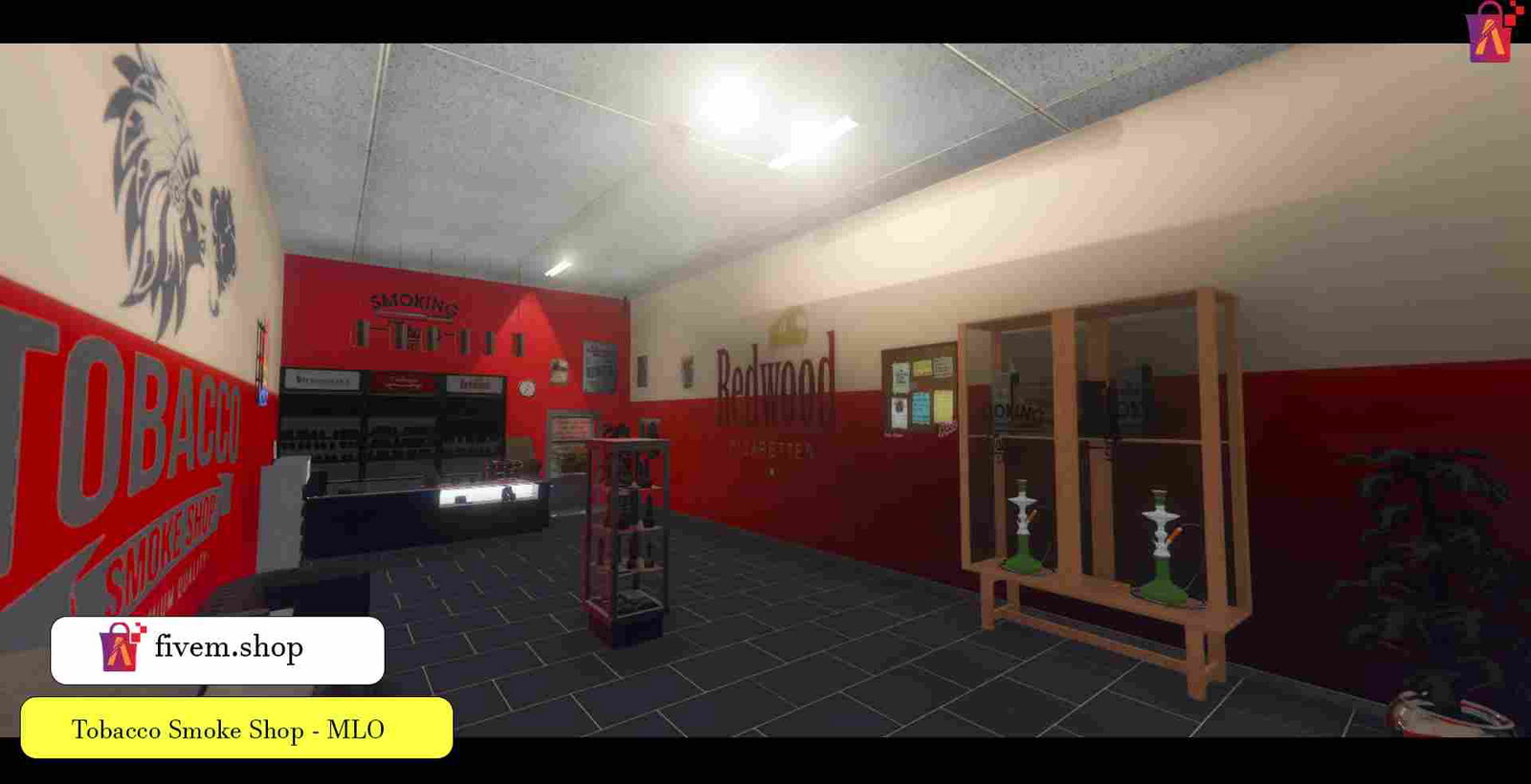 Tobacco Smoke Shop MLO - Elevate Your FiveM Roleplay