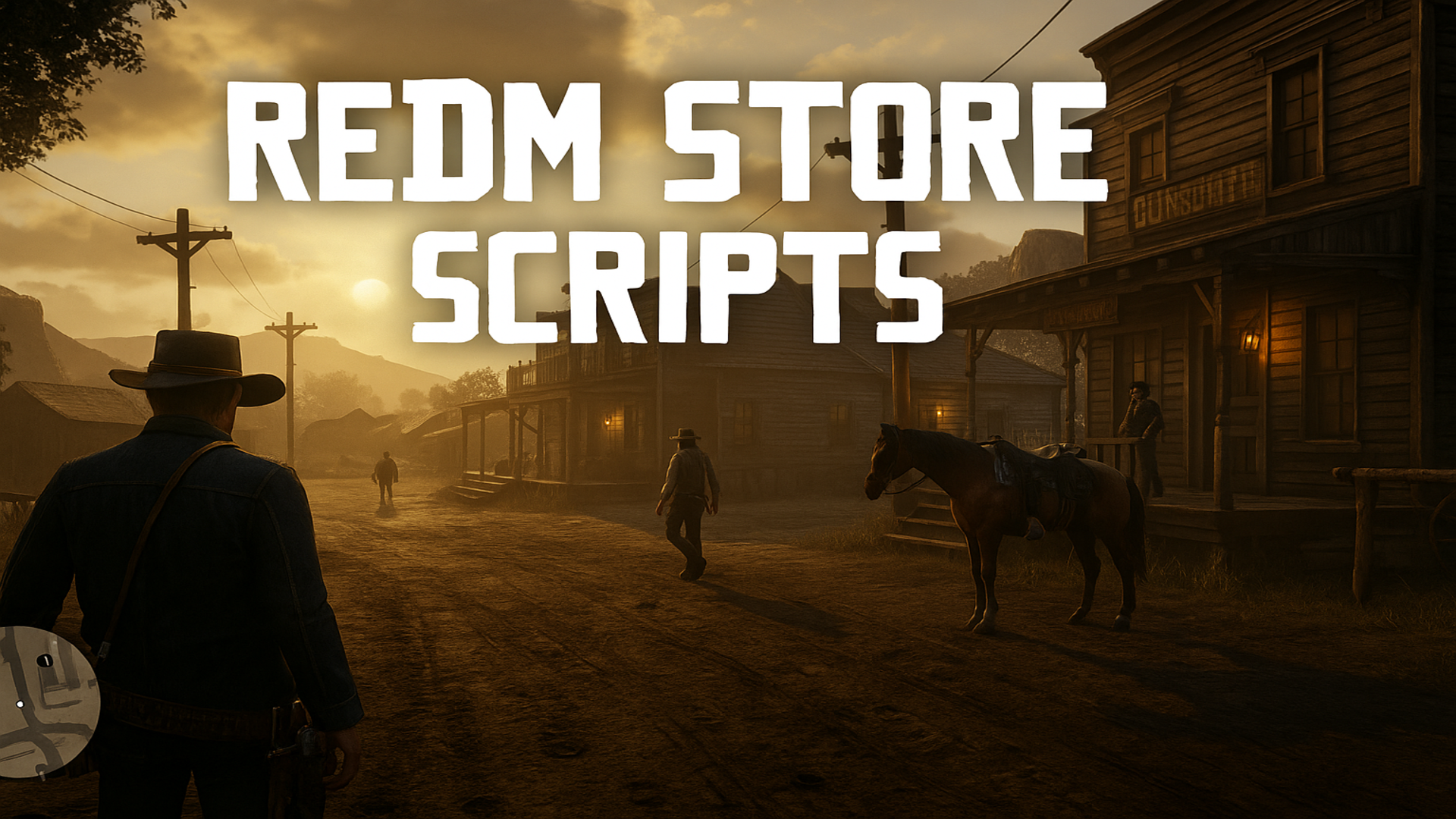 RedM Store Script – Dynamic In-Game Shopping