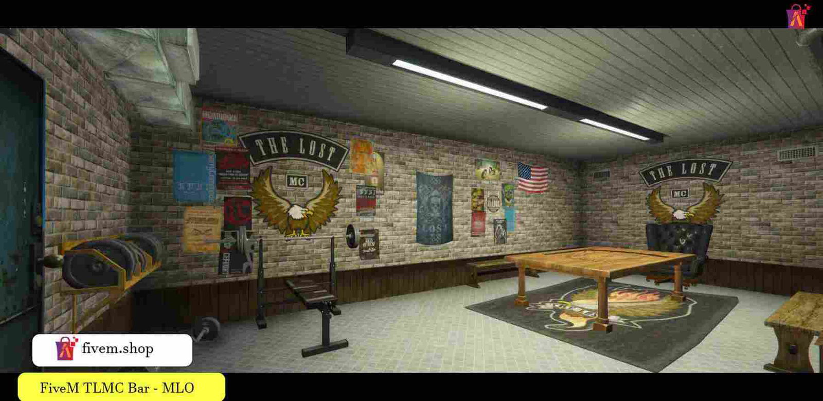 FiveM Bar MLO V5 & Lost Mc MLO - FiveM Engage in Roleplay