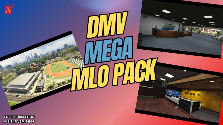FiveM DMV MLO Pack : Best Immersive Driving Experience