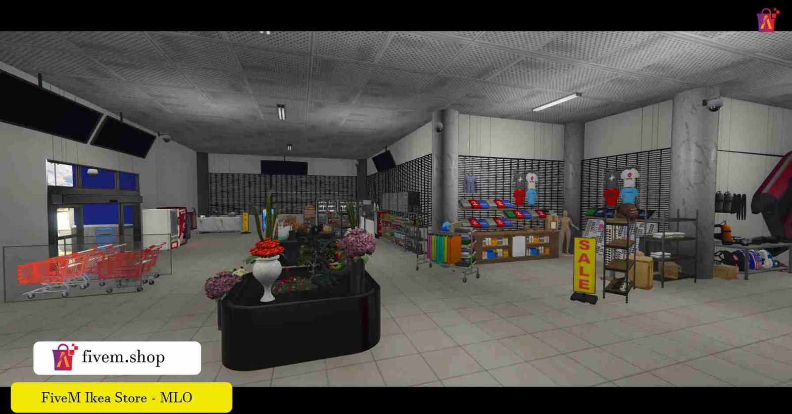 FiveM Ikea MLO - Enhance Your Virtual Shopping Experience