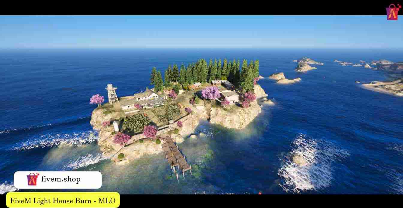 FiveM Light House Burn MLO - Realistic Ruins Experience
