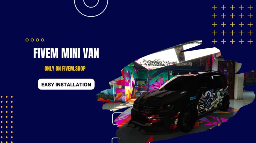 FiveM Mini Van | Custom Anime Style & Performance.