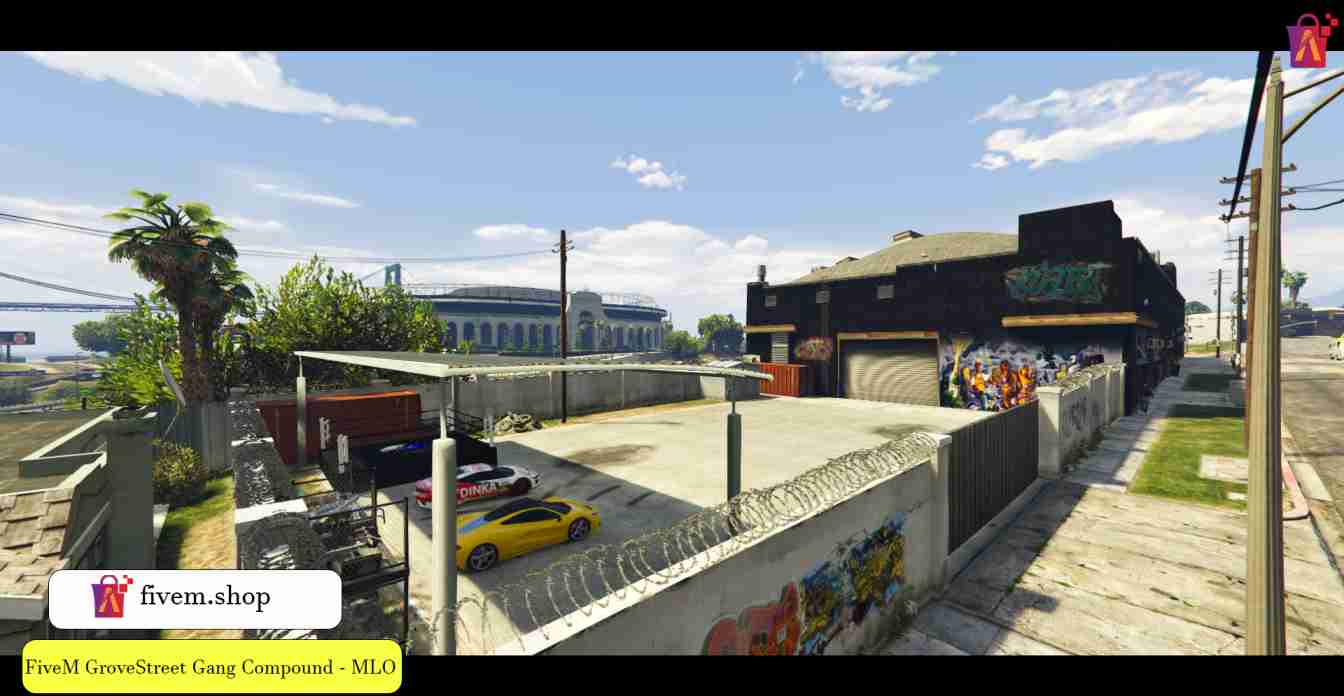 FiveM Grove Street Mechanic - Top MLO for Gang Roleplay