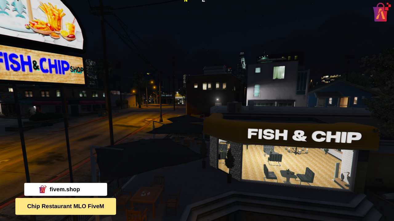 Restaurant MLO FiveM - Vibrant Roleplay Dining Setup