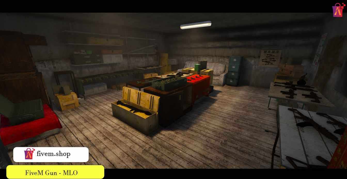 FiveM Gun MLO - Top Crafting Locations in Vinewood