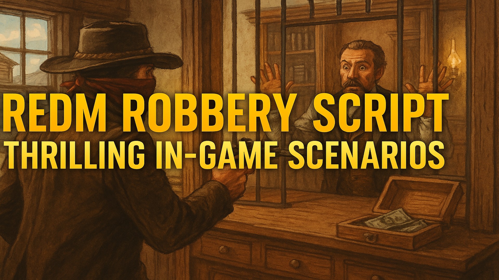 RedM Robbery Script – Thrilling In-Game Scenarios