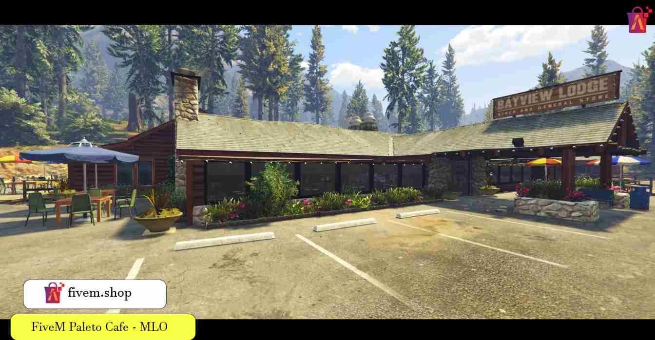 FiveM Paleto Cafe MLO : Cozy Retreat for Roleplay.