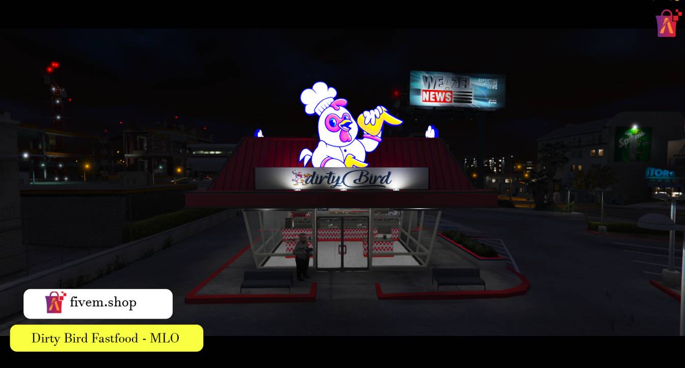 Dirty Bird Fast Food MLO - FiveM's Luxury Dining Spot