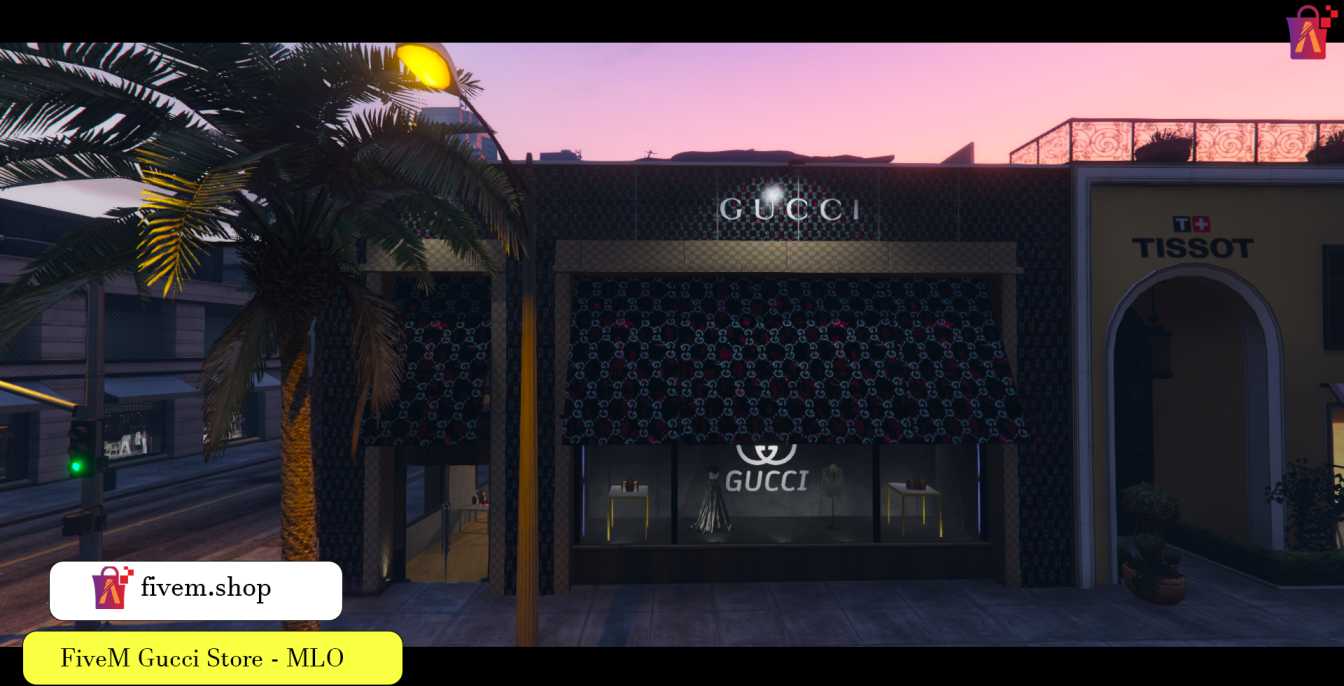 FiveM Gucci Store MLO | Luxury Fashion in FiveM Experience