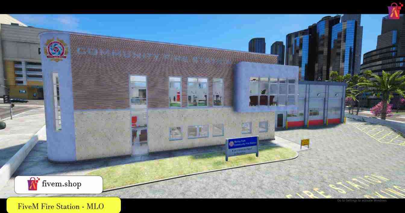 FiveM Fire Station MLO V1 | Ultimate Roleplay Hub Experience