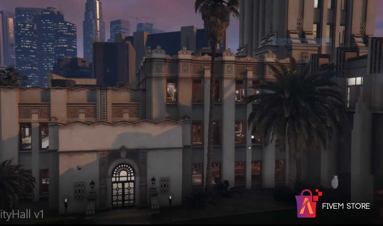 FiveM Cityhall V1 Mlo - Animated and Original Design