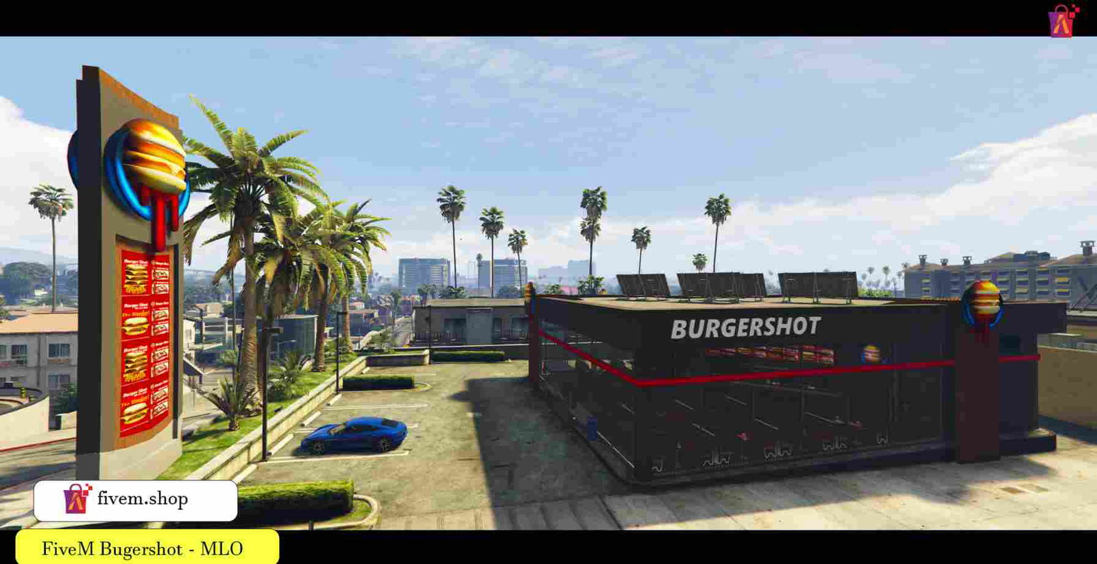 FiveM Burgershot MLO V2 - Immersive FiveM Dining Module