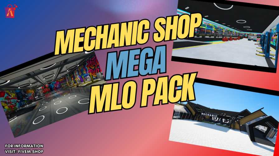 FiveM Mechanic Shop MLO Pack - Enhance Your Gameplay