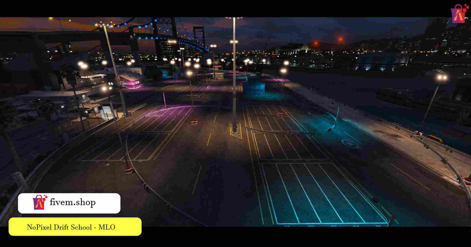 NoPixel Drift School MLO | Ultimate FiveM Drift Cars
