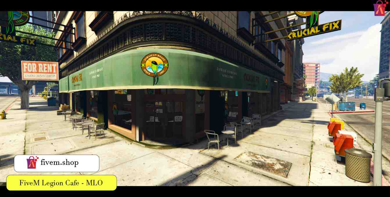 FiveM Legion Cafe - Top FiveM Coffee Shop Experience