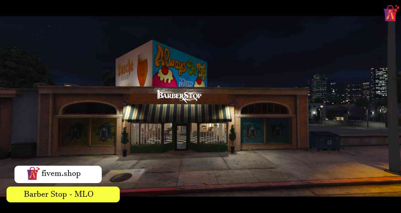Barber Stop MLO | Luxury Hair Salon for FiveM Exprason