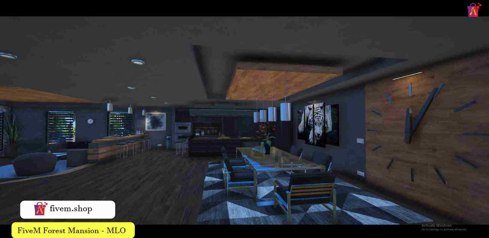 FiveM Forest Mansion MLO | Luxurious FiveM MLO Houses