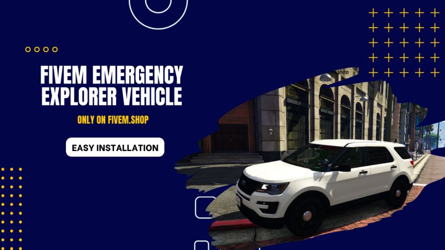FiveM Emergency Explorer Vehicle | Top-Tier Police Vehicle