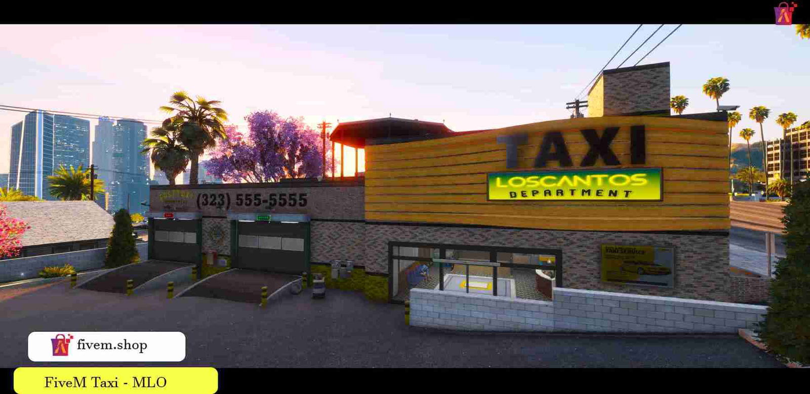 FiveM Taxi MLO V1 & Office MLO for Enhanced Roleplay.