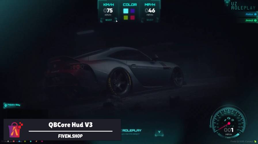 FiveM Hud Script - Advanced HUD for Immersive Gameplay